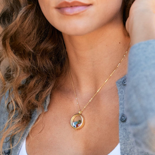 Custom Locket | Engraved Locket Necklace | Lockets for Women – Mill ...