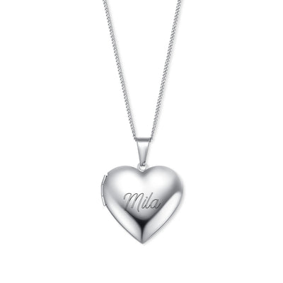 Custom Locket | Engraved Locket Necklace | Lockets for Women – Mill ...